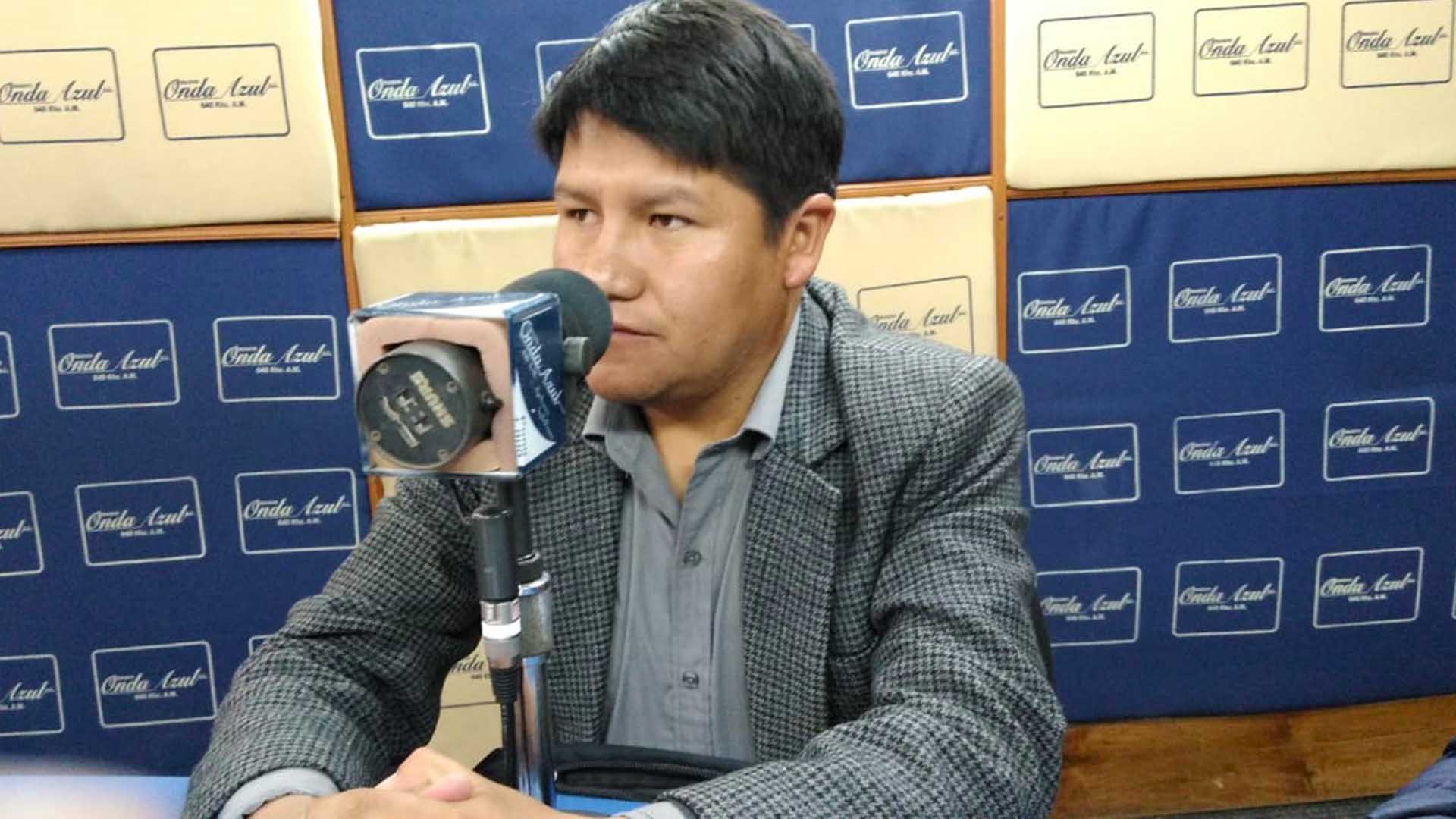 El gobernador regional de Puno, refiere que el convenio de masificación ...
