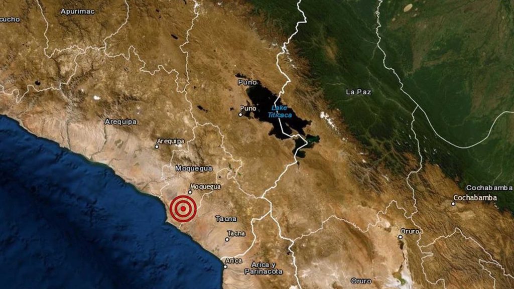 Moquegua Sismo De Magnitud 5 2 Remece Ilo Radio Onda Azul