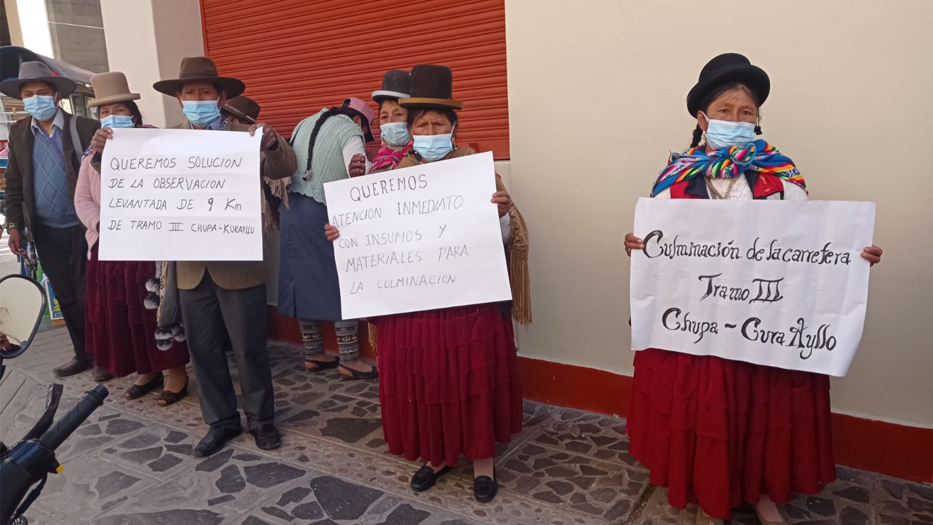 Pobladores de Azángaro exigen al Gobierno Regional de Puno la ...