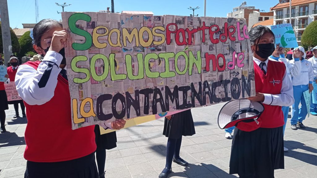 Promueven acciones de sensibilización a fin de concientizar sobre el cuidado del medio ambiente ...