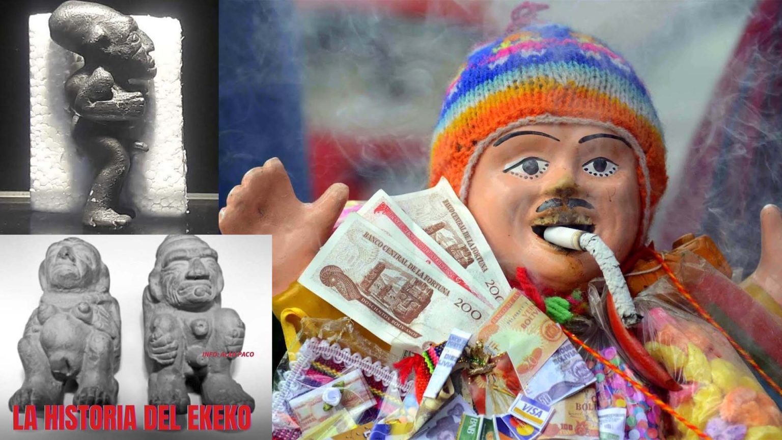 Refieren que el Ekeko ha sufrido diferentes trasformaciones a través de ...