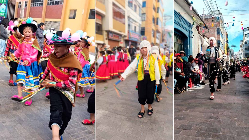 Estudiantes del Glorioso San Carlos participan de un pasacalle y ...