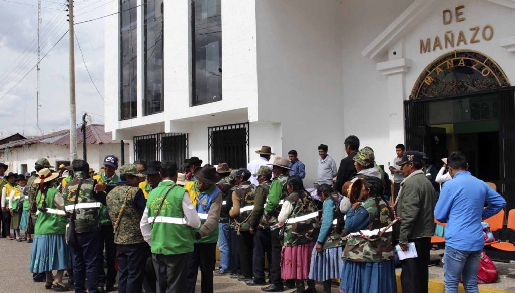 Tomás Juan Subia Ocsa, fue elegido como presidente distrital de las ...