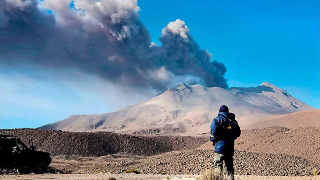 El Instituto Geofísico del Perú, registró nuevas y leves emisiones de ...