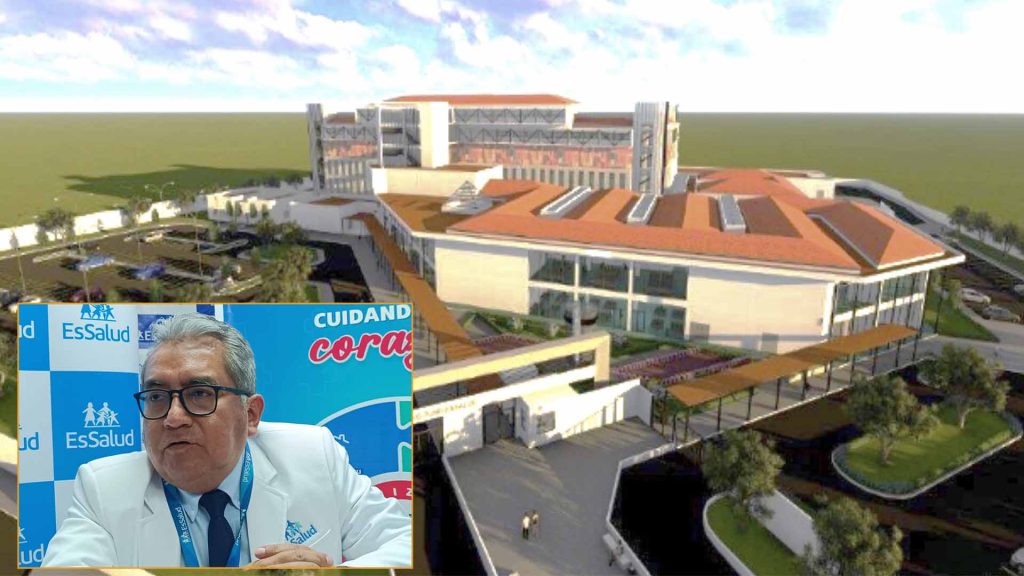 Hospital de Alta Complejidad de EsSalud ''El Altiplano'', del centro ...