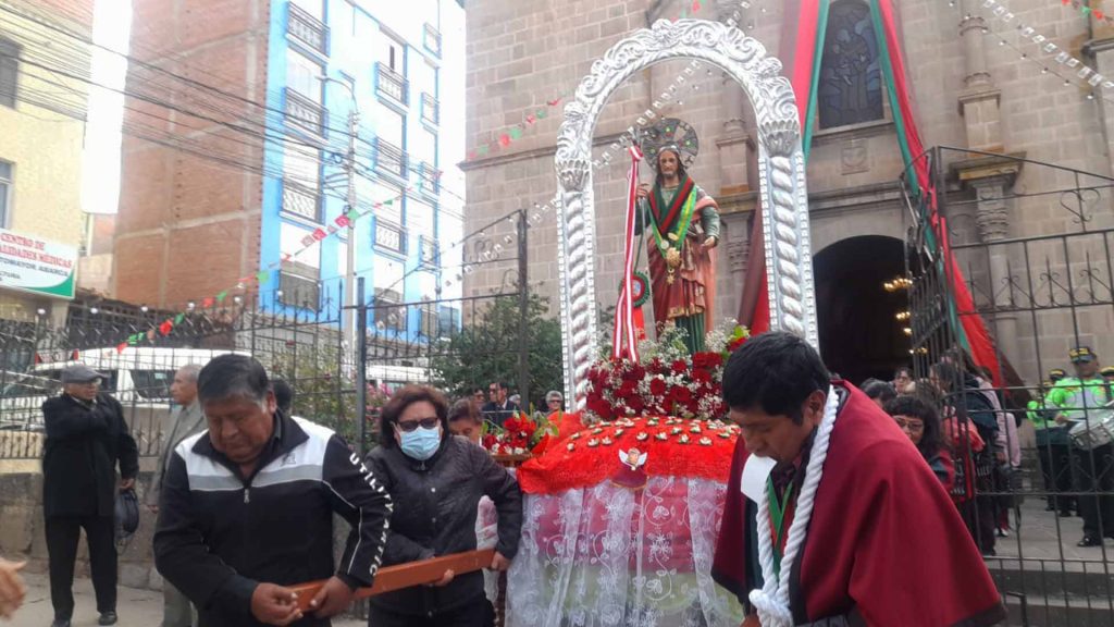 Devotos participaron masivamente de la misa de fiesta en honor al Apóstol San Judas Tadeo en el ...